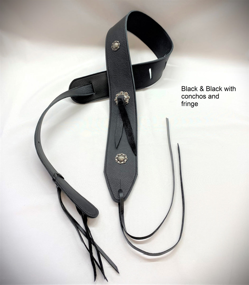 Leather Guitar Straps – Awl Made Here