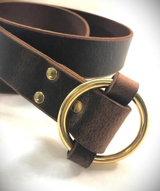 O-Ring Belt (Water Buffalo) – Awl Made Here